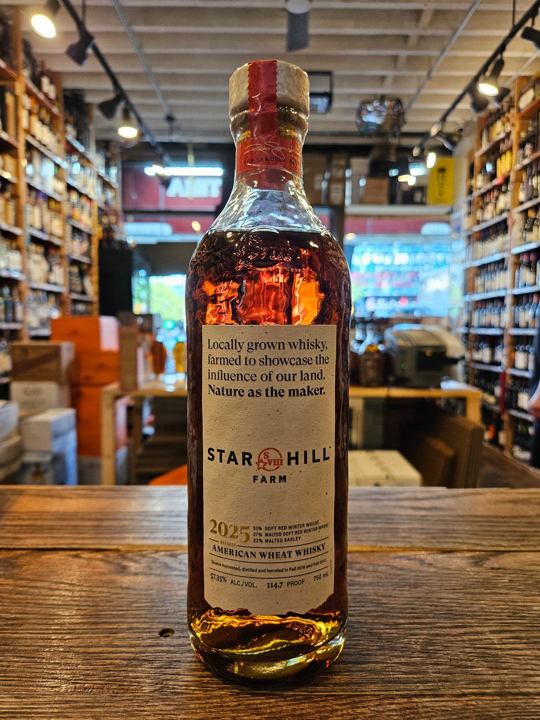 Star Hill Farm 2025 American Wheat Whiskey 750mL – Arthur Cantina Wine ...