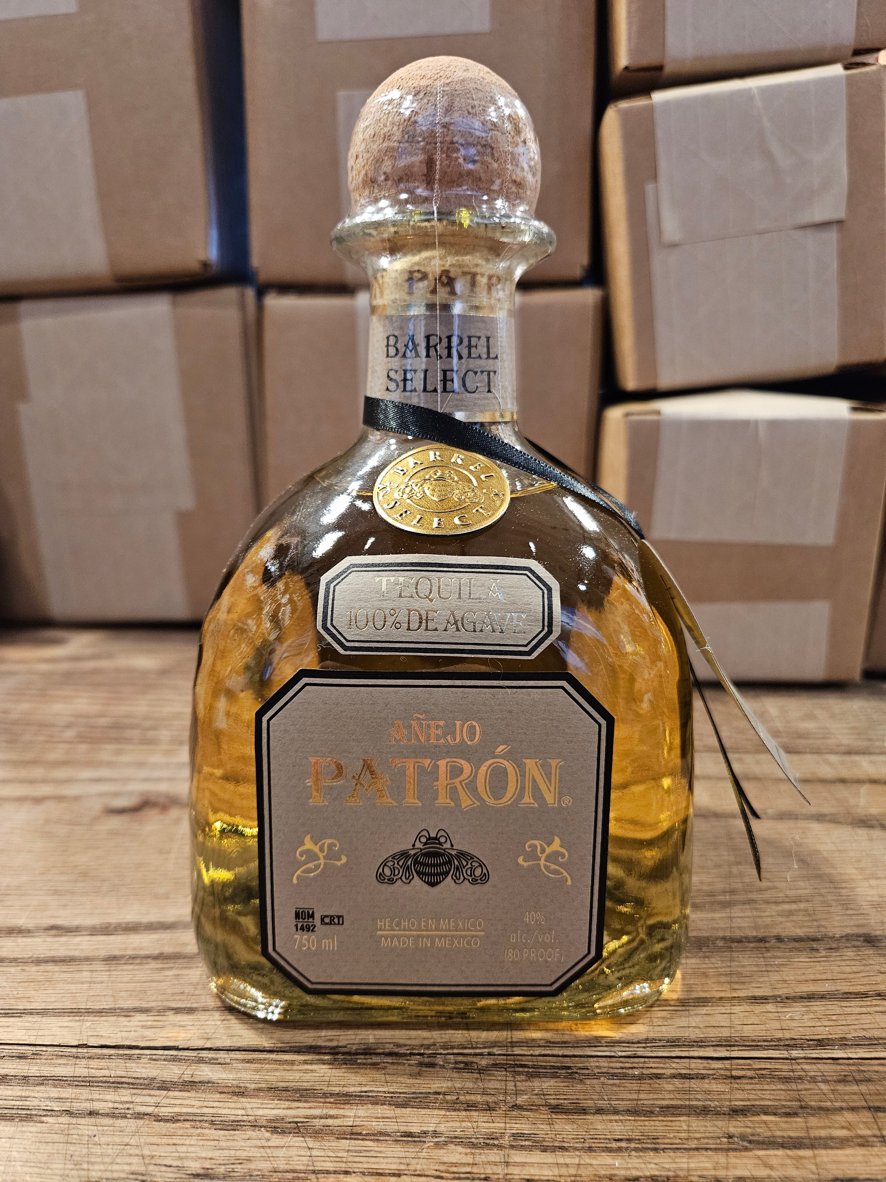 Patron Tequila Anejo Arthur Cantina Barrel Select 750mL – Arthur ...
