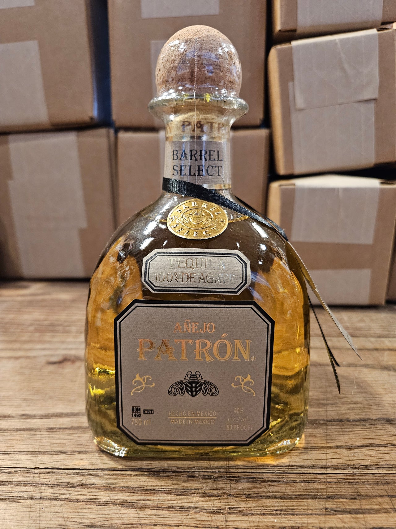 Patron Tequila Anejo Arthur Cantina Barrel Select 750mL – Arthur ...