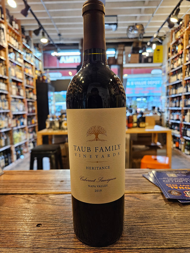 Taub Family Vineyards Heritance Cabernet Sauvignon 2019 750mL – Arthur ...