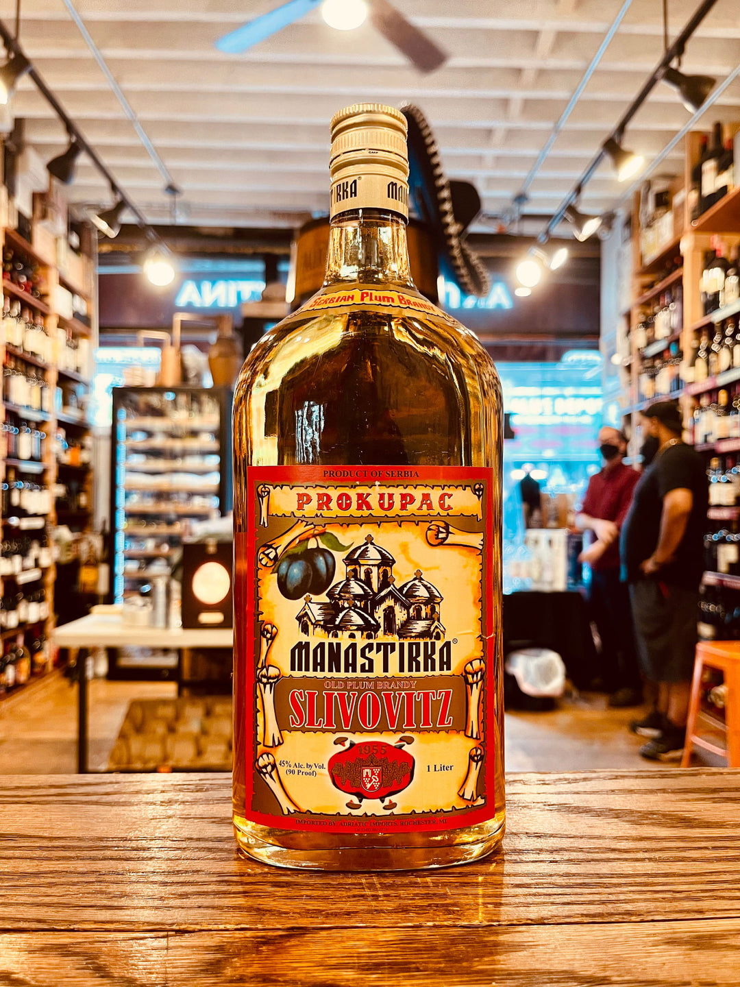 Manastirka Slivovitz 90º 1L 10yr old – Arthur Cantina Wine & Liquor
